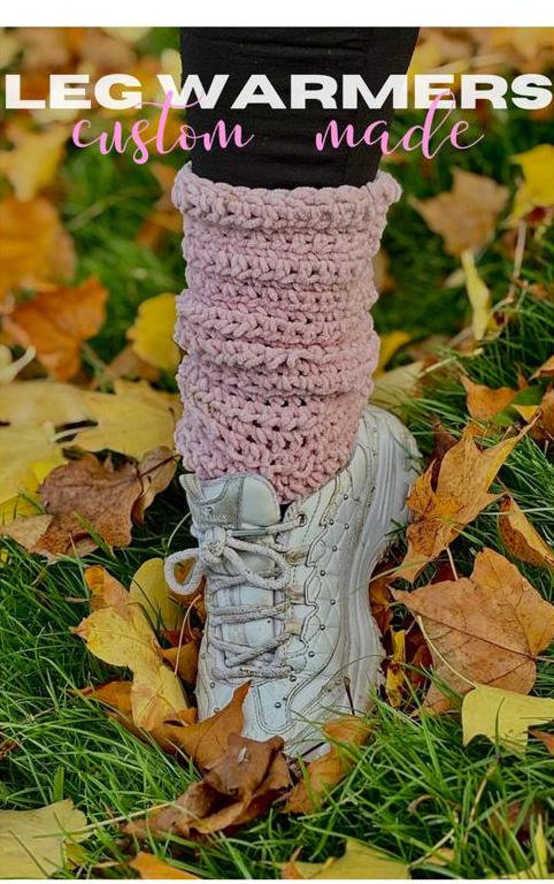 Leg Warmers | Custom Made | Crochet | Christmas Gift - Etsy