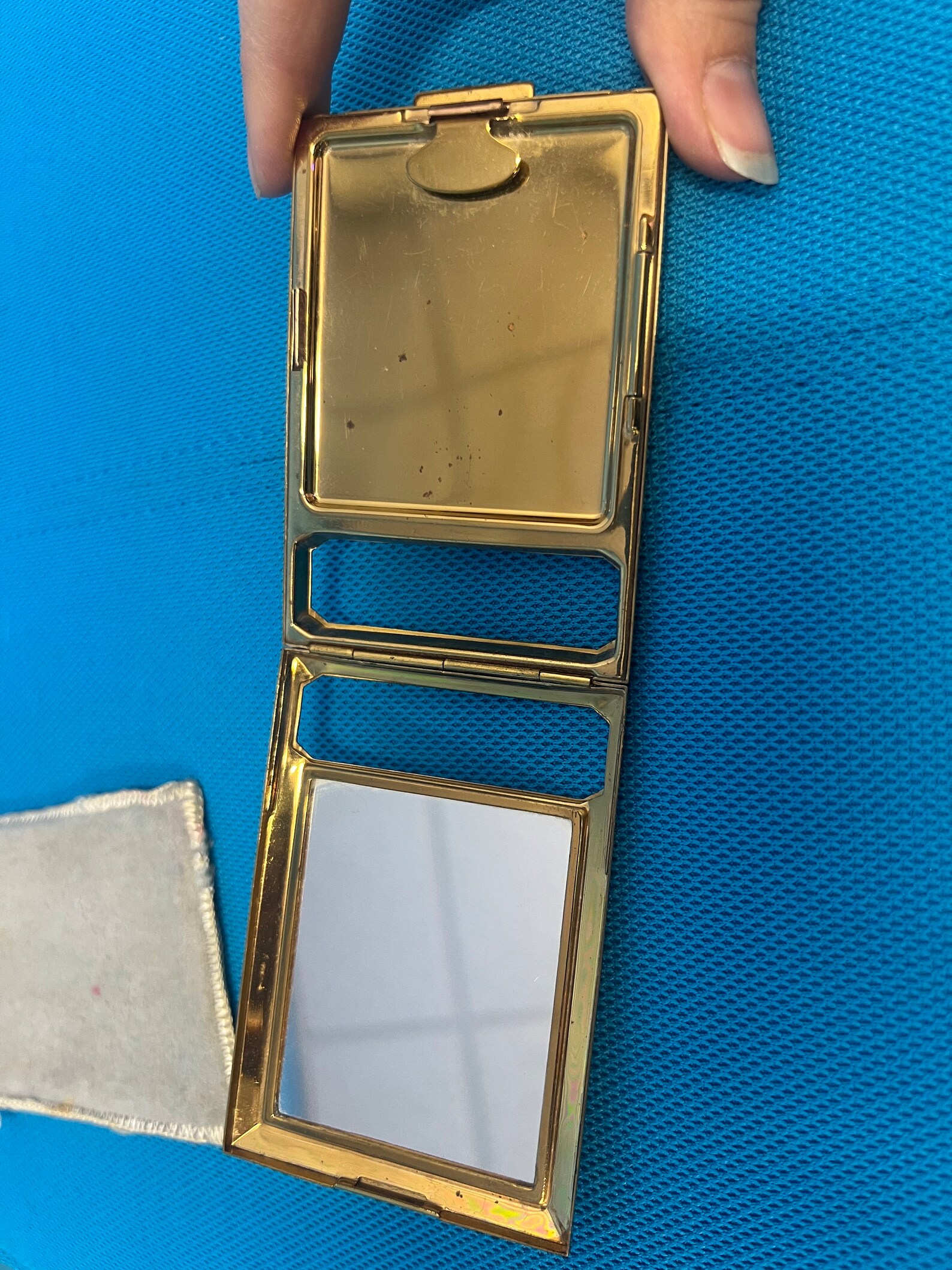 Vintage Art Deco Richard Hudnut Tulip Compact - Etsy