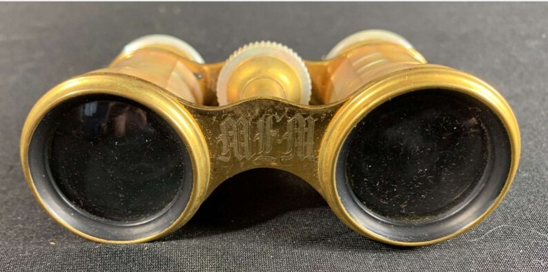 Rare Vintage Lemaire Paris Opera Glasses/binoculars W/ Case - Mother of ...