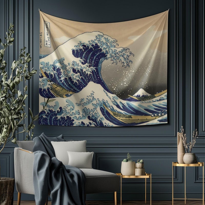 Japanese Tapestry - Etsy