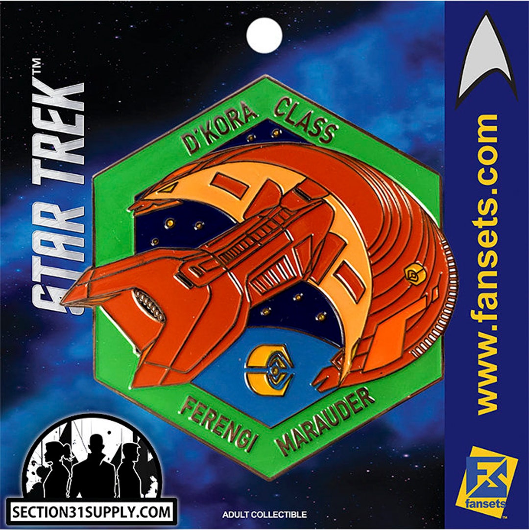 Star Trek: Ferangi Marauder Fansets Pin - Etsy