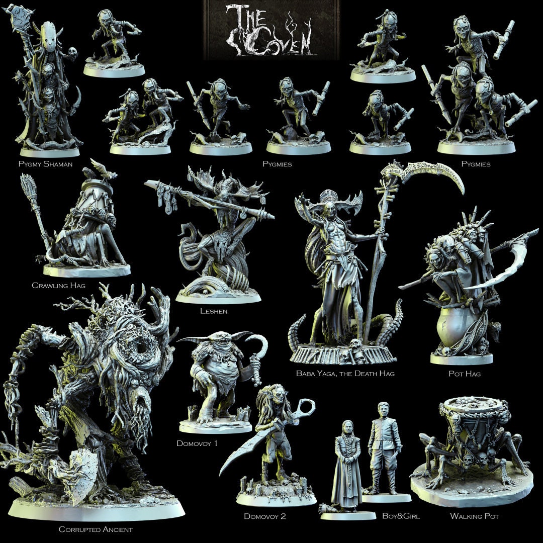 The Coven Dnd Wargaming - Etsy