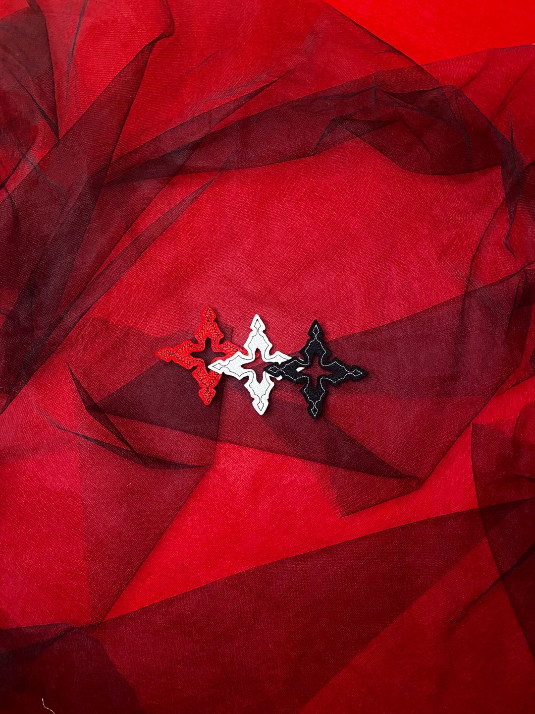 Templar Star [lunar Edition] | Embroidered Patch, Cyber-sigilism ...