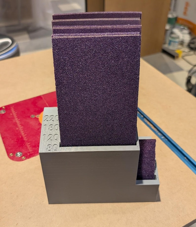 Sandpaper Organizer - Etsy