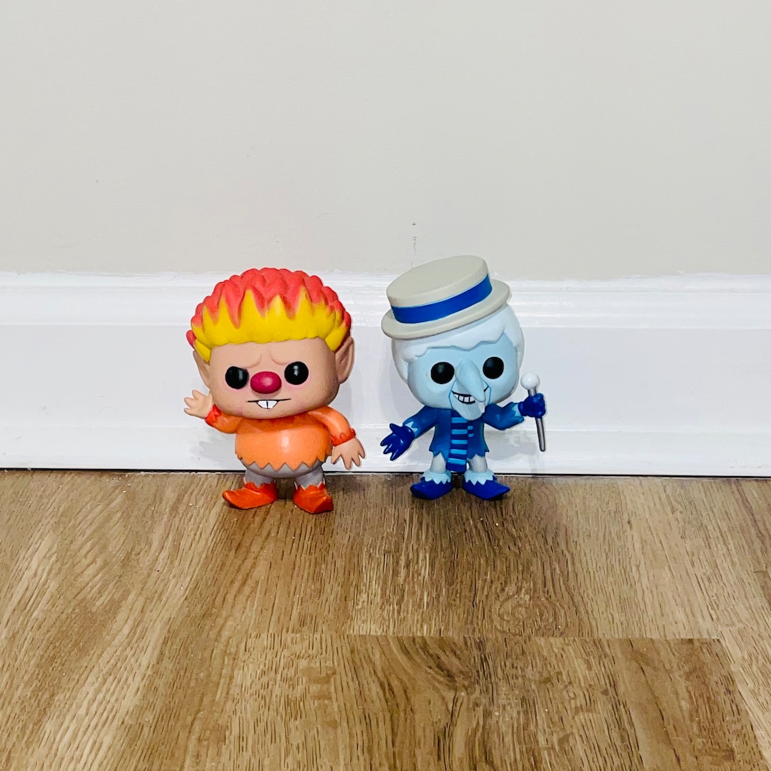 RARE Heat Miser and Snow Miser Funko Pop Figures | Set of 2 | Vintage ...