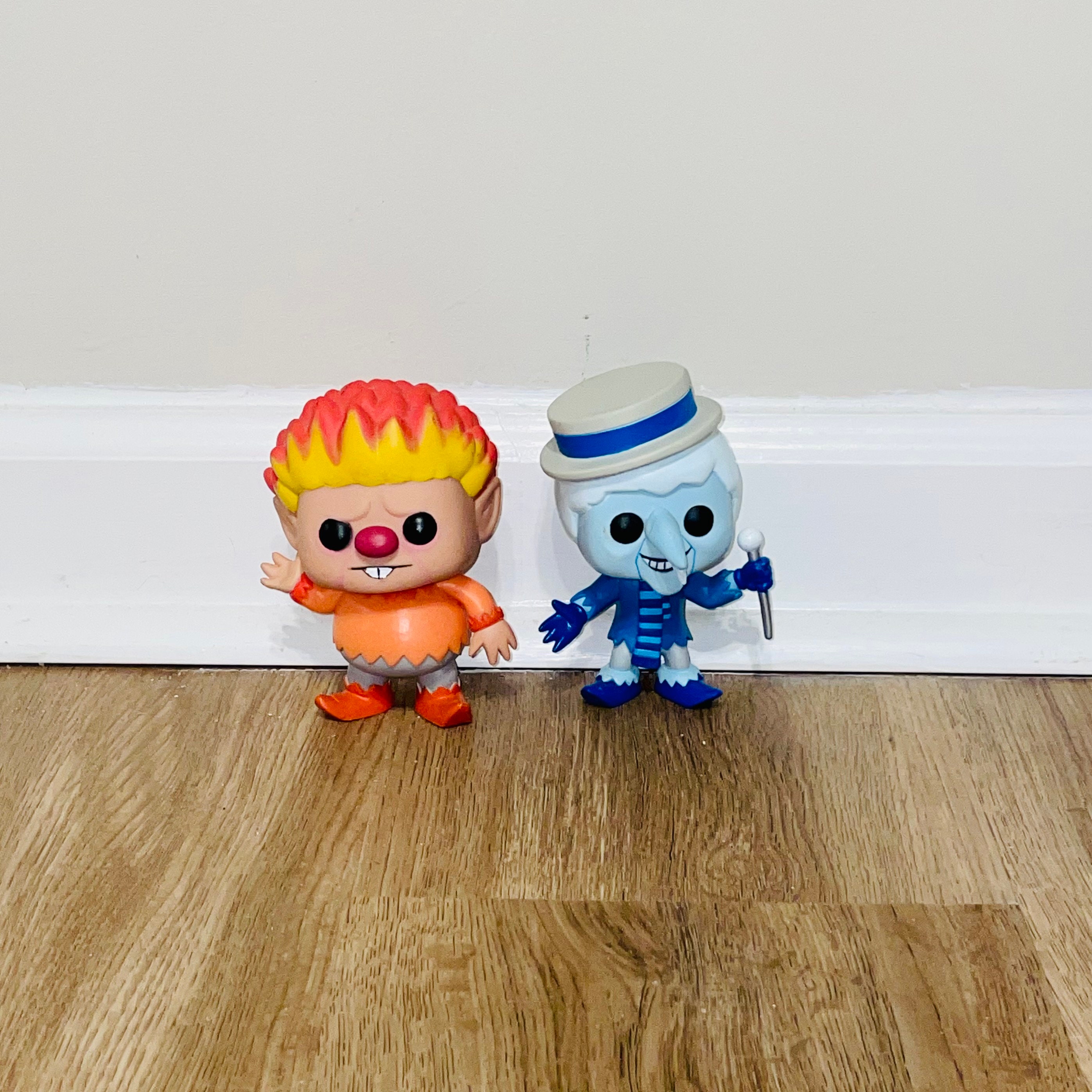 RARE Heat Miser and Snow Miser Funko Pop Figures Set of 2 Vintage ...