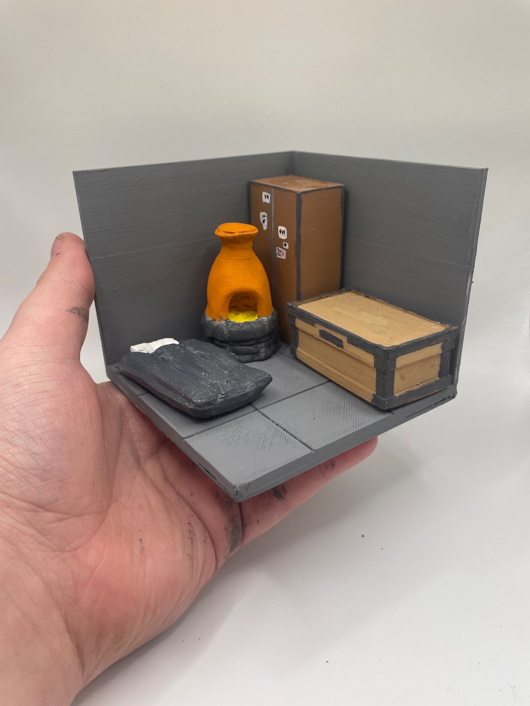 Rust Game Base 1x1 Miniature Gaming Decor Rust Game Rust Miniature Base ...