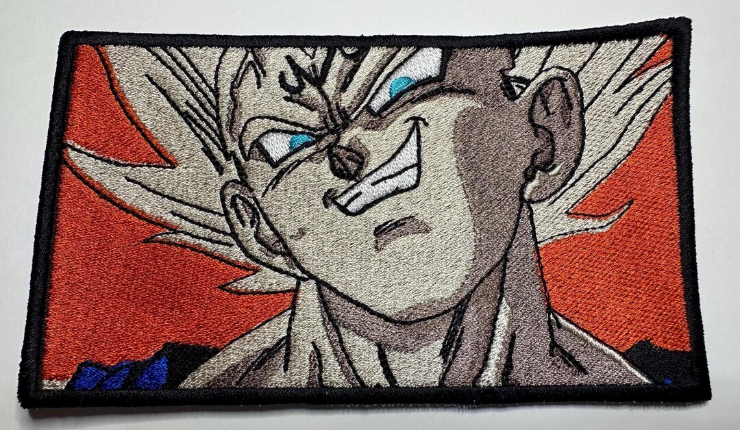 Majin Smile Vegeta, Anime Patch, Anime Gift - Etsy