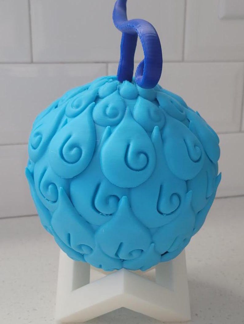 One Piece Devil Fruit Figure Like Hie-hie-no-mi ( Aokiji) - Etsy
