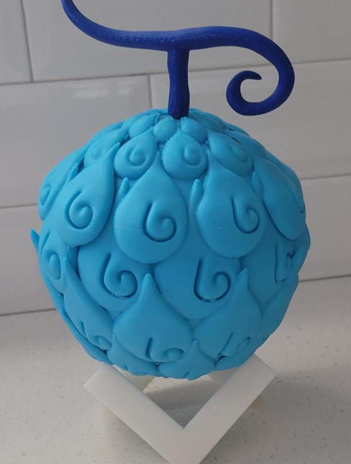 One Piece Devil Fruit Figure Like Hie-hie-no-mi ( Aokiji) - Etsy