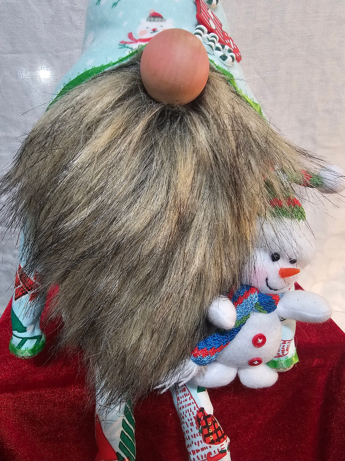 Handcrafted Sitting Christmas Gnome - Etsy