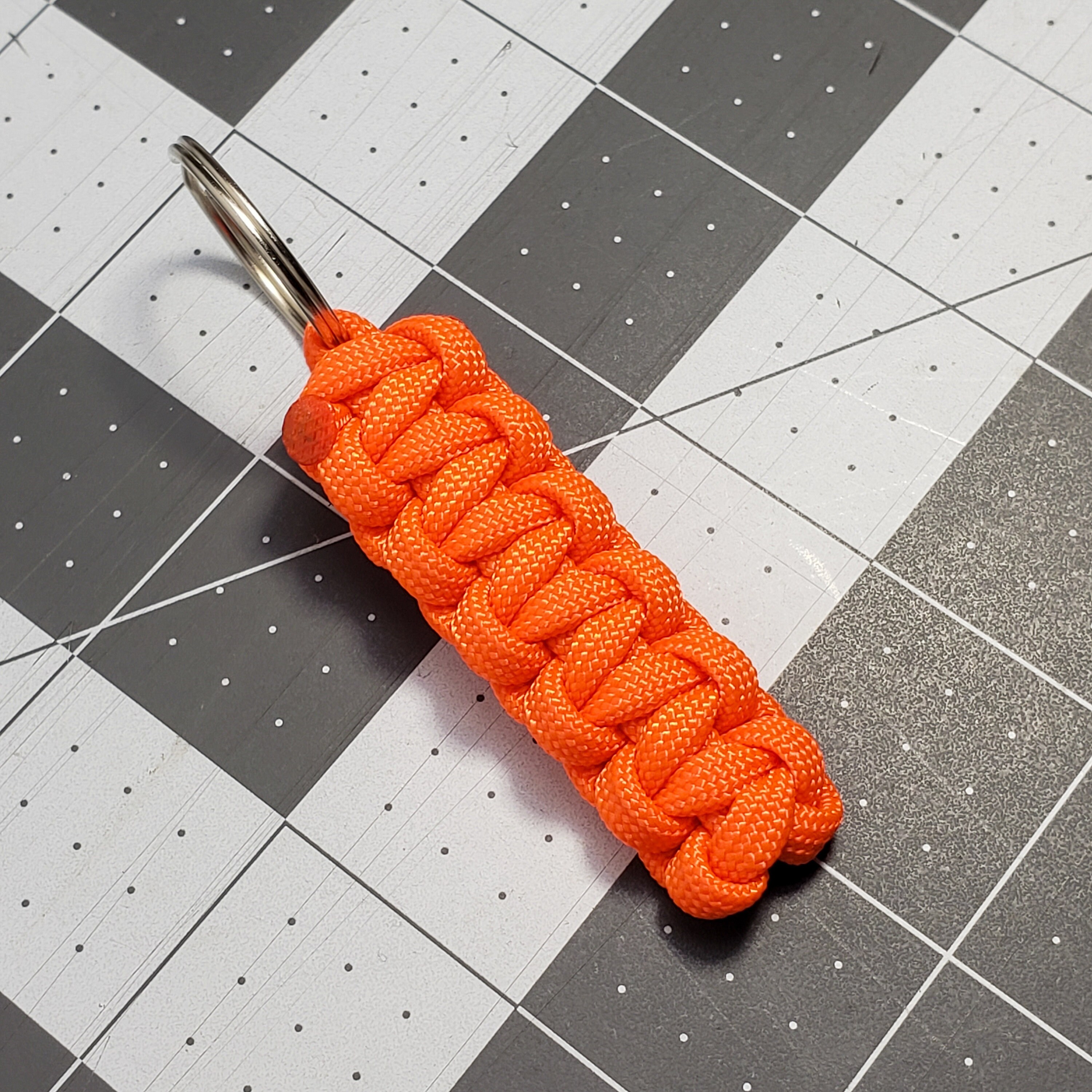 Paracord Keychain | Handmade With USA Made 550 Paracord | 10 Color ...