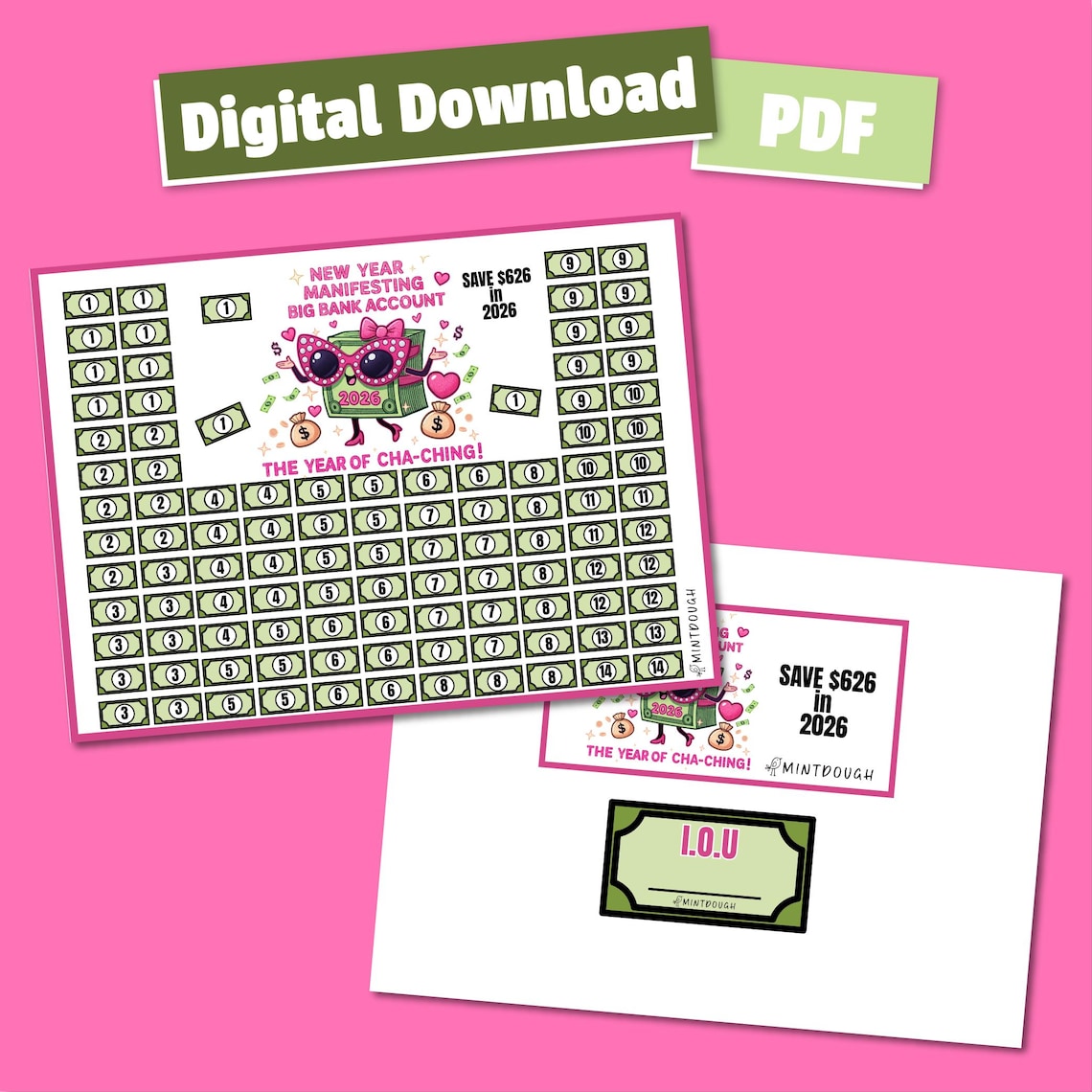 New Year Manifesting Select & Save - Digital Download PDF Printable ...