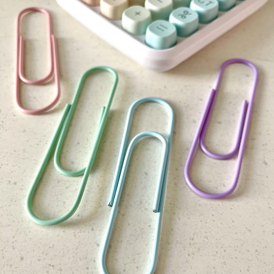 Jumbo Pastel Clips - Cash Stuffing, Mini Monday, Mini Challenges, Cash ...