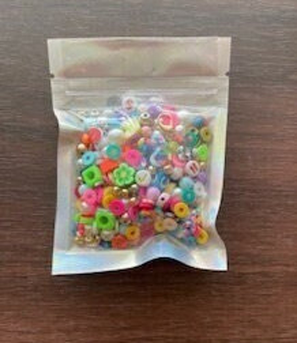 Bead Confetti Clay Beads Heishi Beads Gift for Kids Gift for Teens - Etsy
