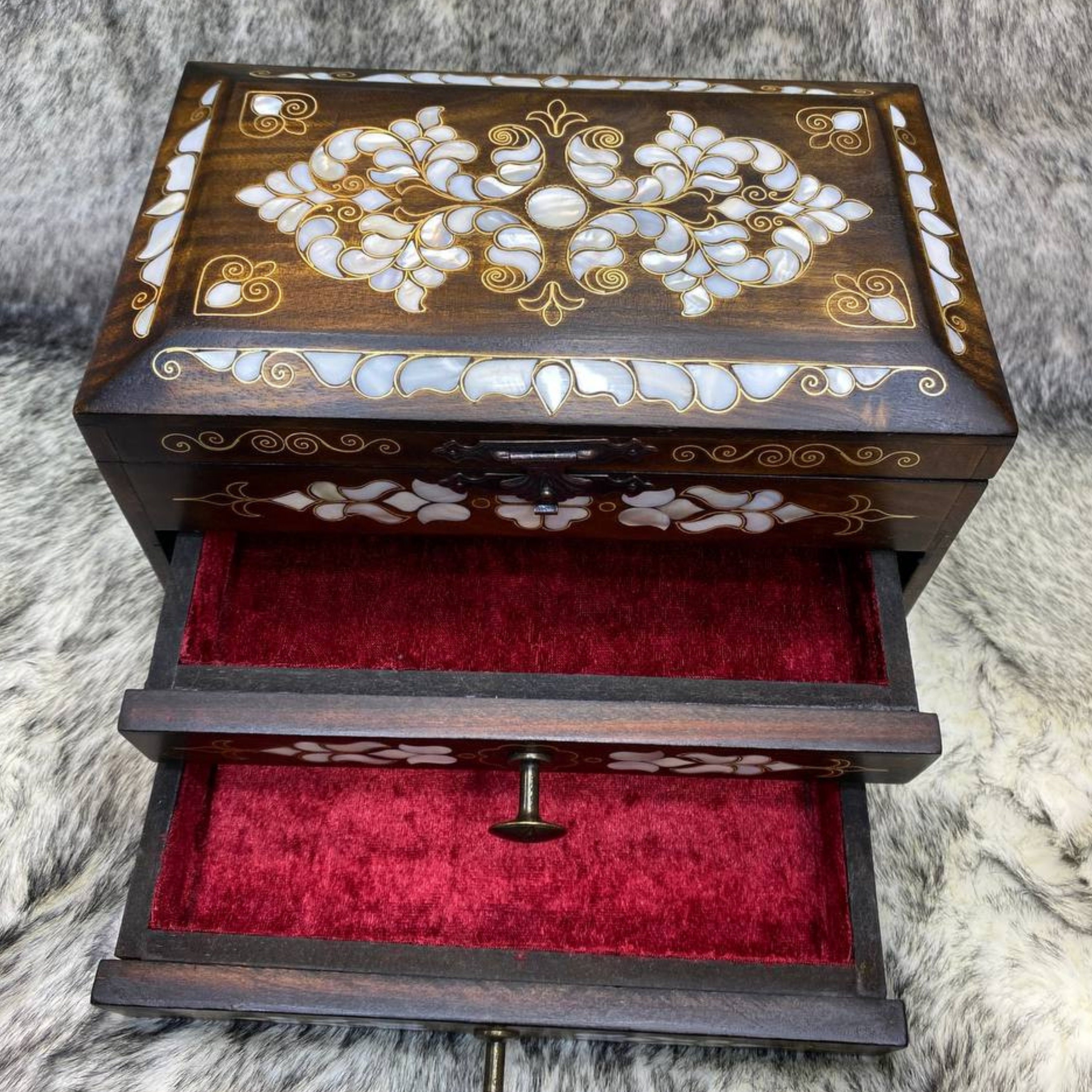 Mother of Pearl Inlaid Handmade Box, Mother of Pearl Gift Box, Mother ...