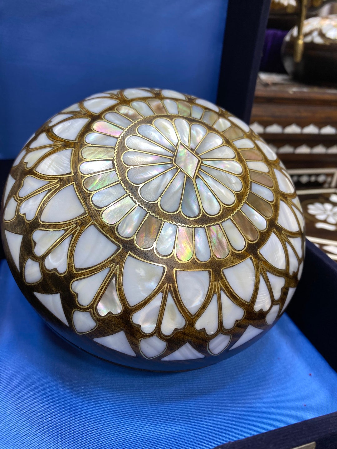 Mother of Pearl Inlaid Handmade Box, Mother of Pearl Gift Box, Mother ...