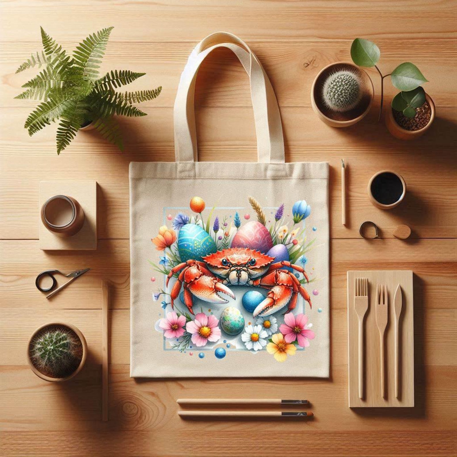 Alaskan Easter Crab - Digital PNG - Etsy