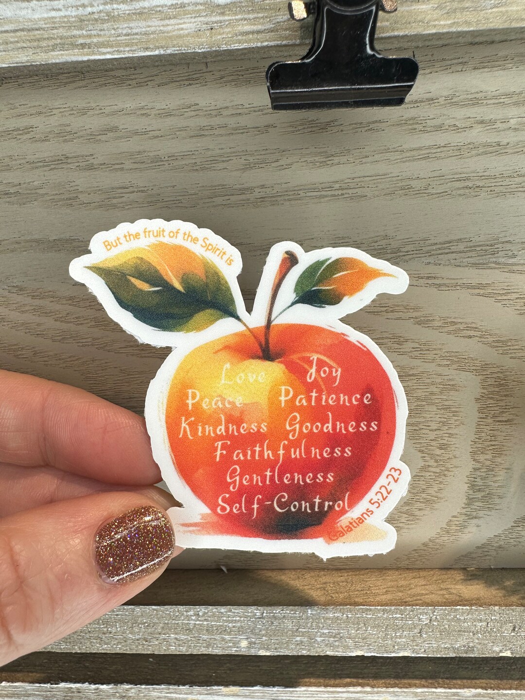 Fruit of the Spirit Sticker - Etsy