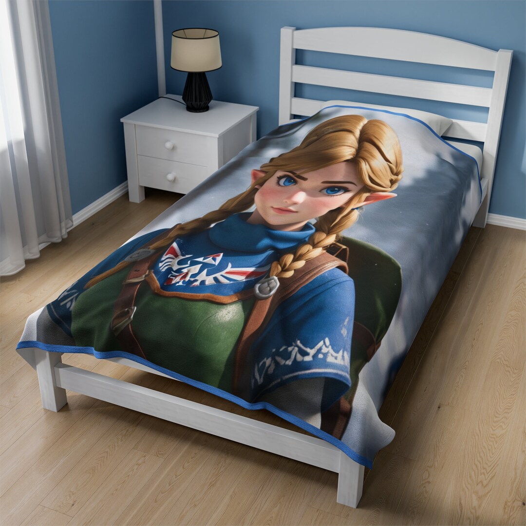 Dreamtime Female Hero Stop Nightmares Velveteen Plush Blanket - Etsy