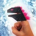 Godzilla (tiamat Purple) - Printable Finger Puppet Template - Etsy