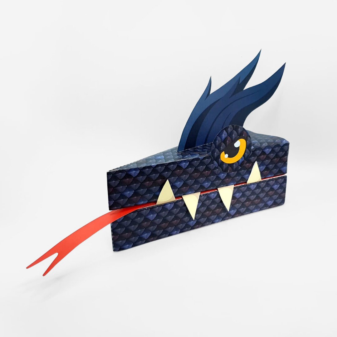 Printable Night Dragon Puppet - Shadow Storm - Etsy