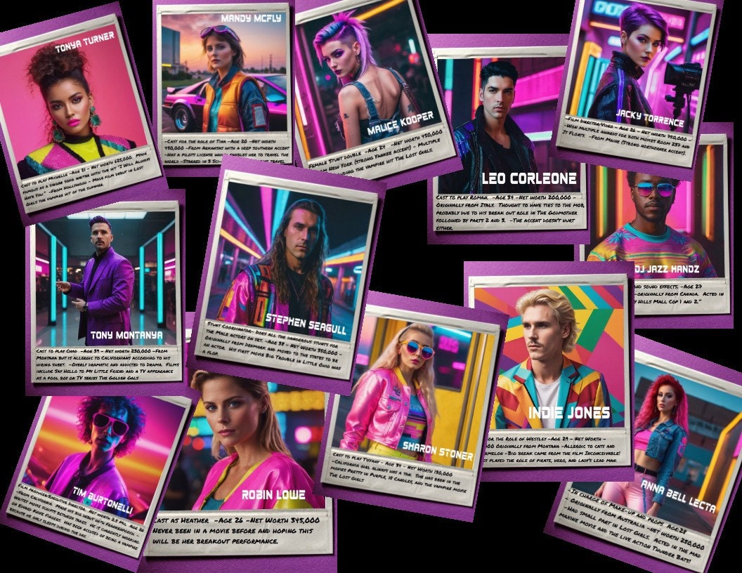 Neon Nightmare Escape Room Mystery Game Download - Etsy