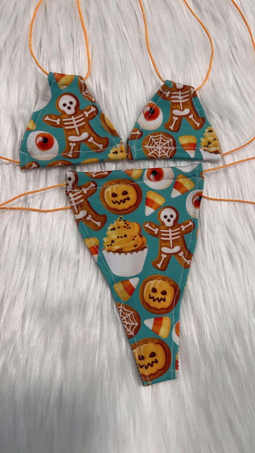 Spooky Sweet Halloween Microkini Limited Edition Skeleton Gingerbread ...
