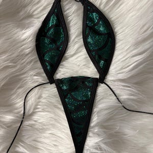 Barely There Extreme Micro Bikini Set – One Size Ultra Micro String Bikini – Minimal Coverage ...