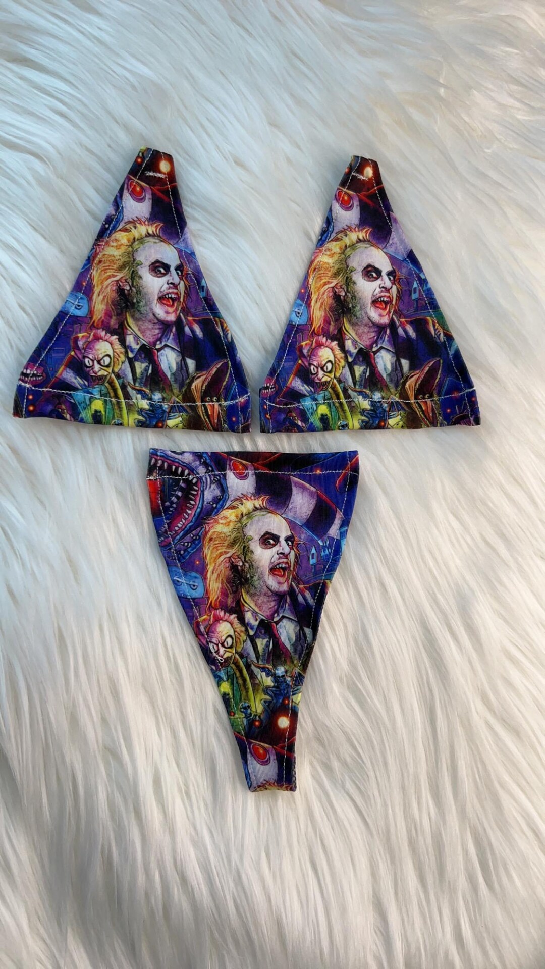 Spooky Beetle Triangle Bikini Pieces - Exotic Dancewear Inspired by the ...