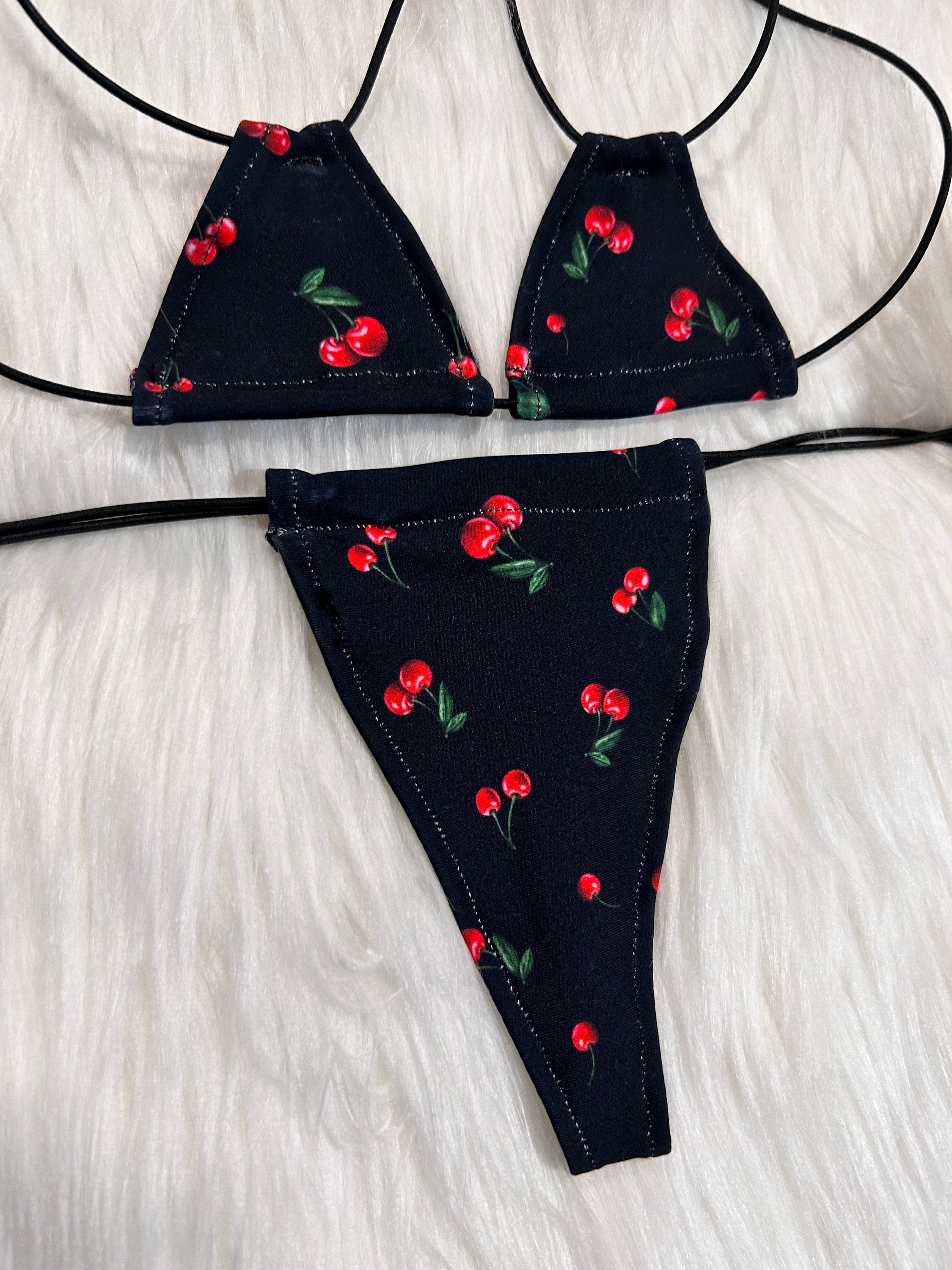 Black Cherry Microkini for Entertainers - Etsy