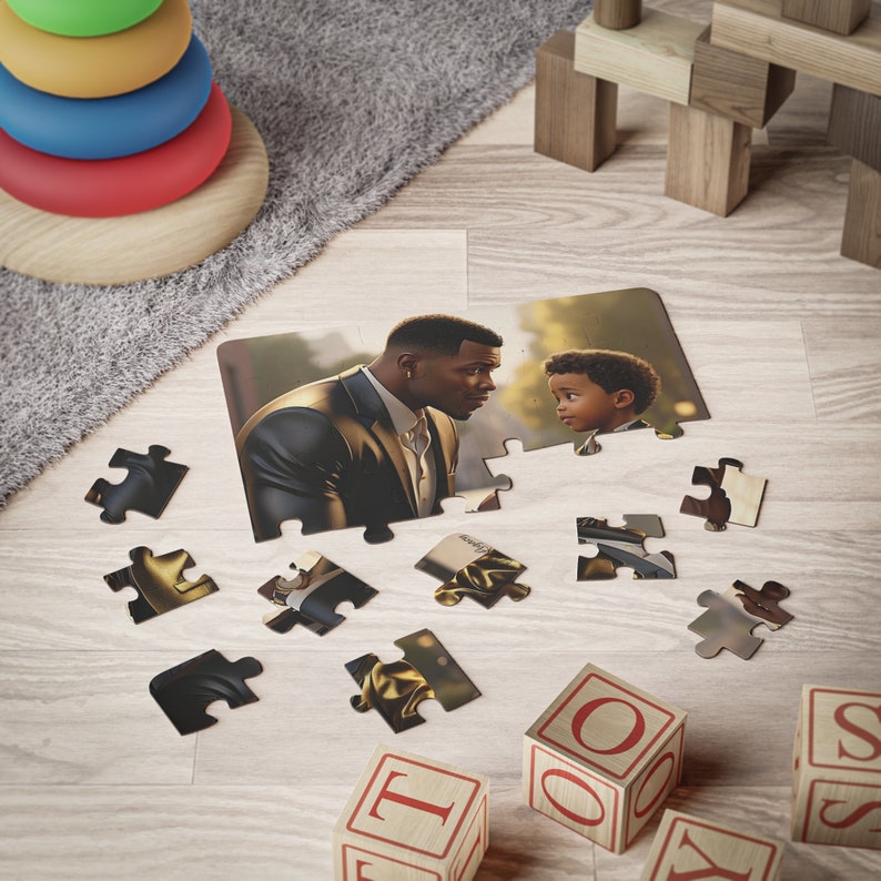 The Legacy, Black and Gold Puzzle, 30-piece - Etsy