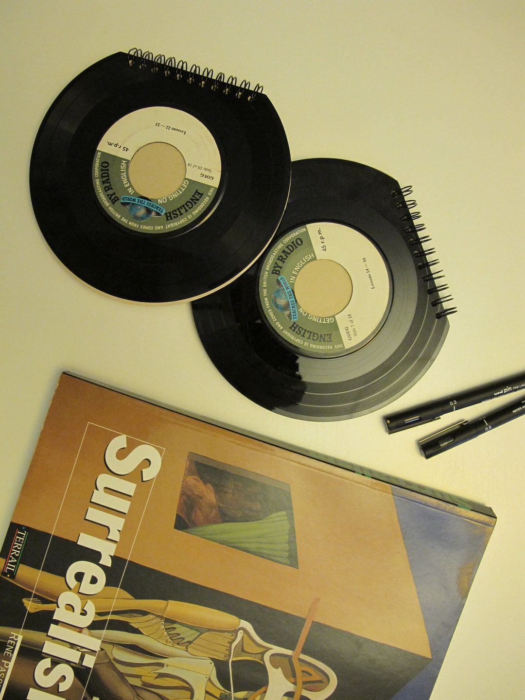 Vinyl Record Notebook - Etsy
