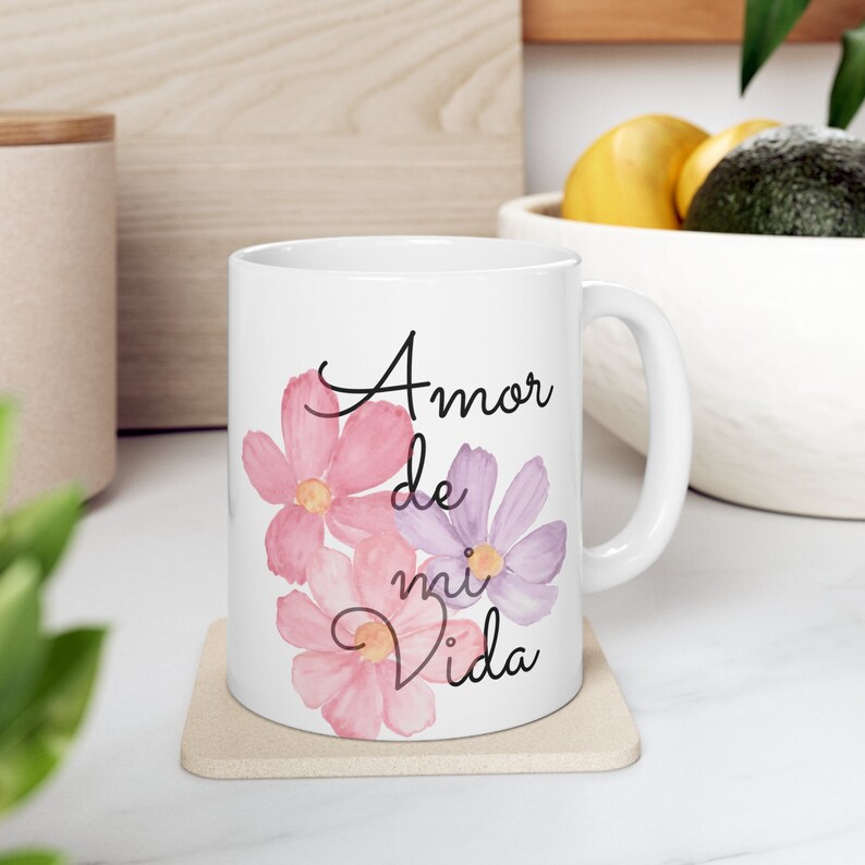 Amor De Mi Vida (love of My Life) Ceramic Mug 11oz, Gift for Him, Gift ...
