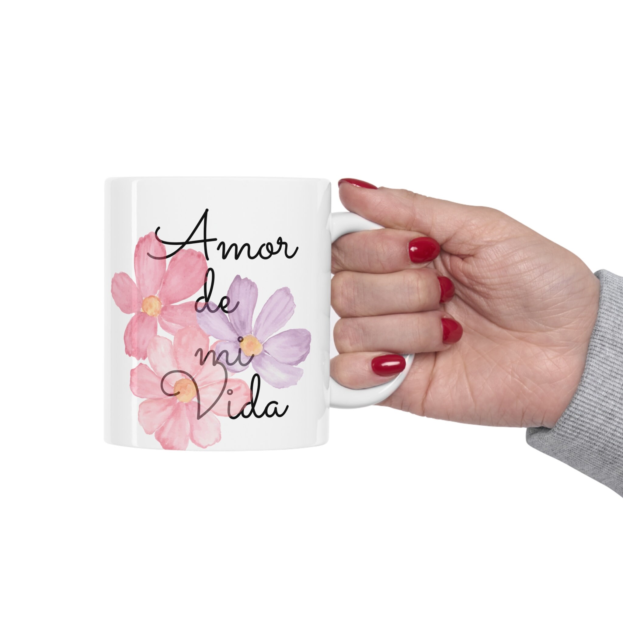Amor De Mi Vida (love of My Life) Ceramic Mug 11oz, Gift for Him, Gift ...