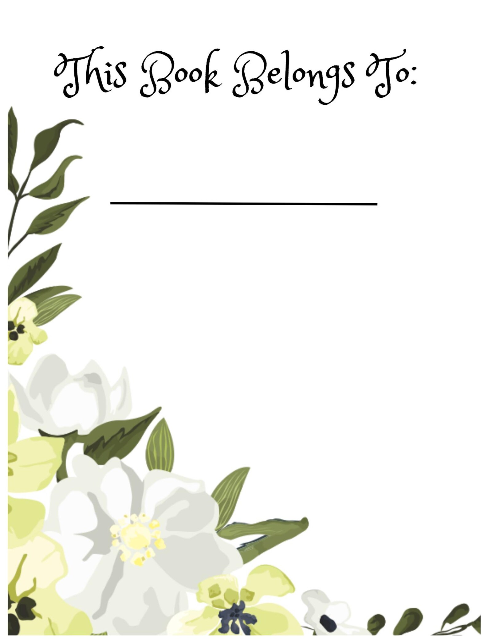 Large Print, Easy Flower Coloring Book by Maria Flores Low Vision Book ...