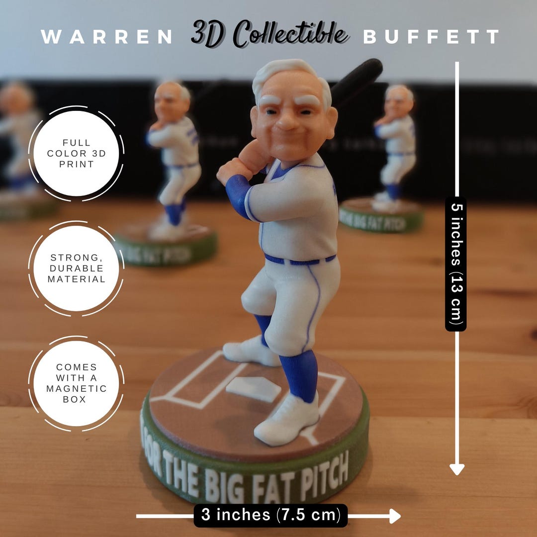 Limited Edition Warren Buffett 3D Figurine: Value Investor Gift - Etsy
