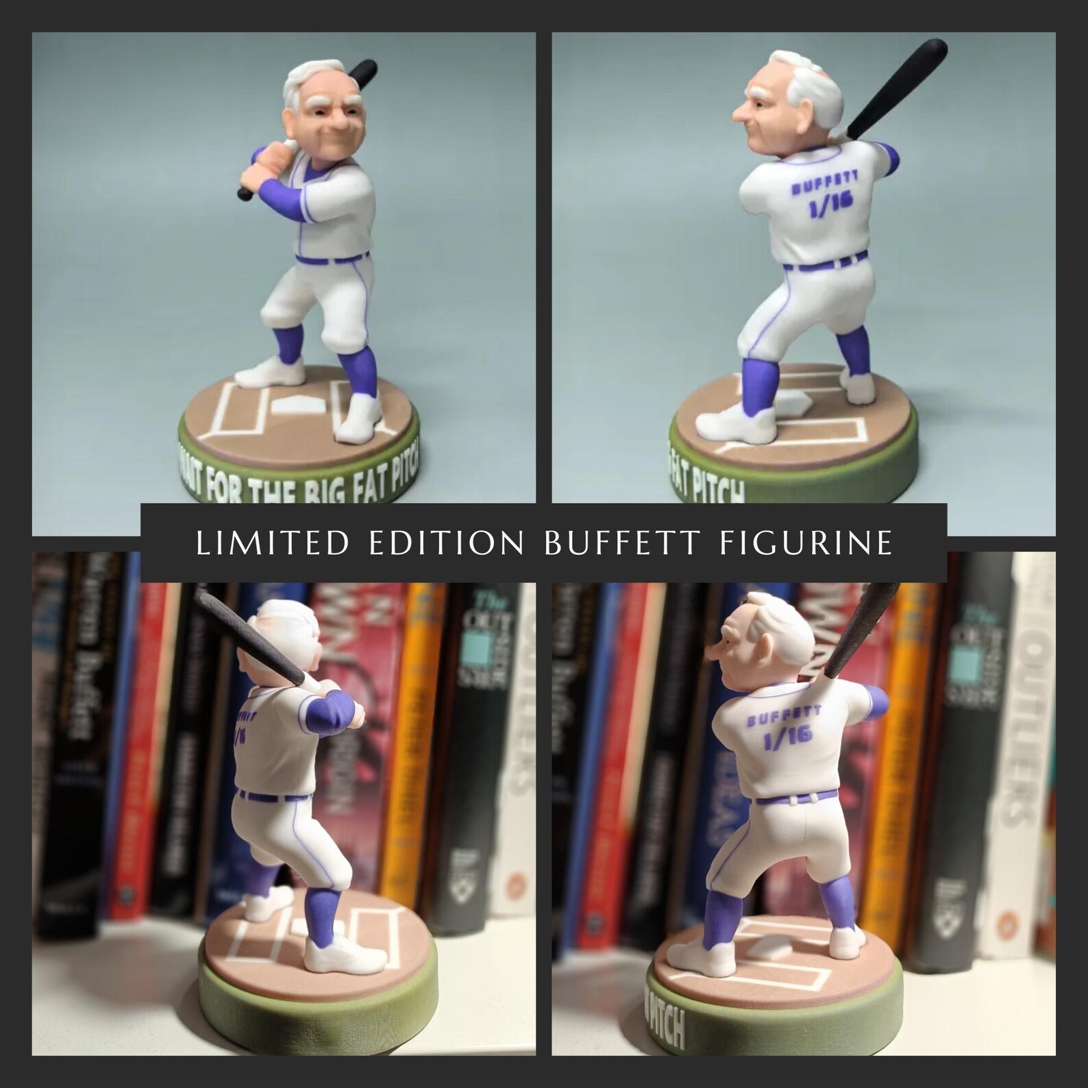 Limited Edition Warren Buffett 3D Figurine: Value Investor Gift - Etsy