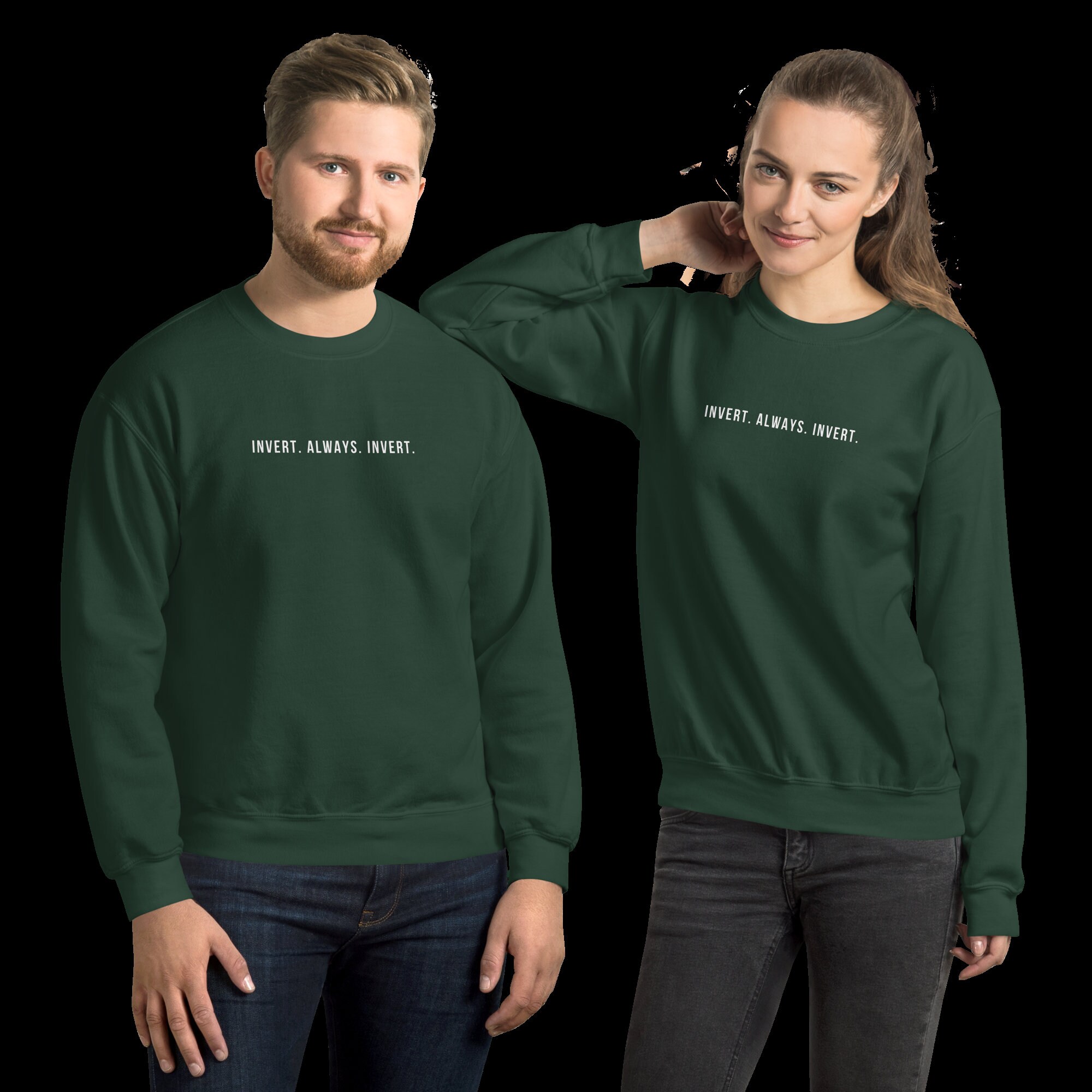 Invert Always Invert Unisex Sweatshirt Charlie Munger Quote Unique Gift ...
