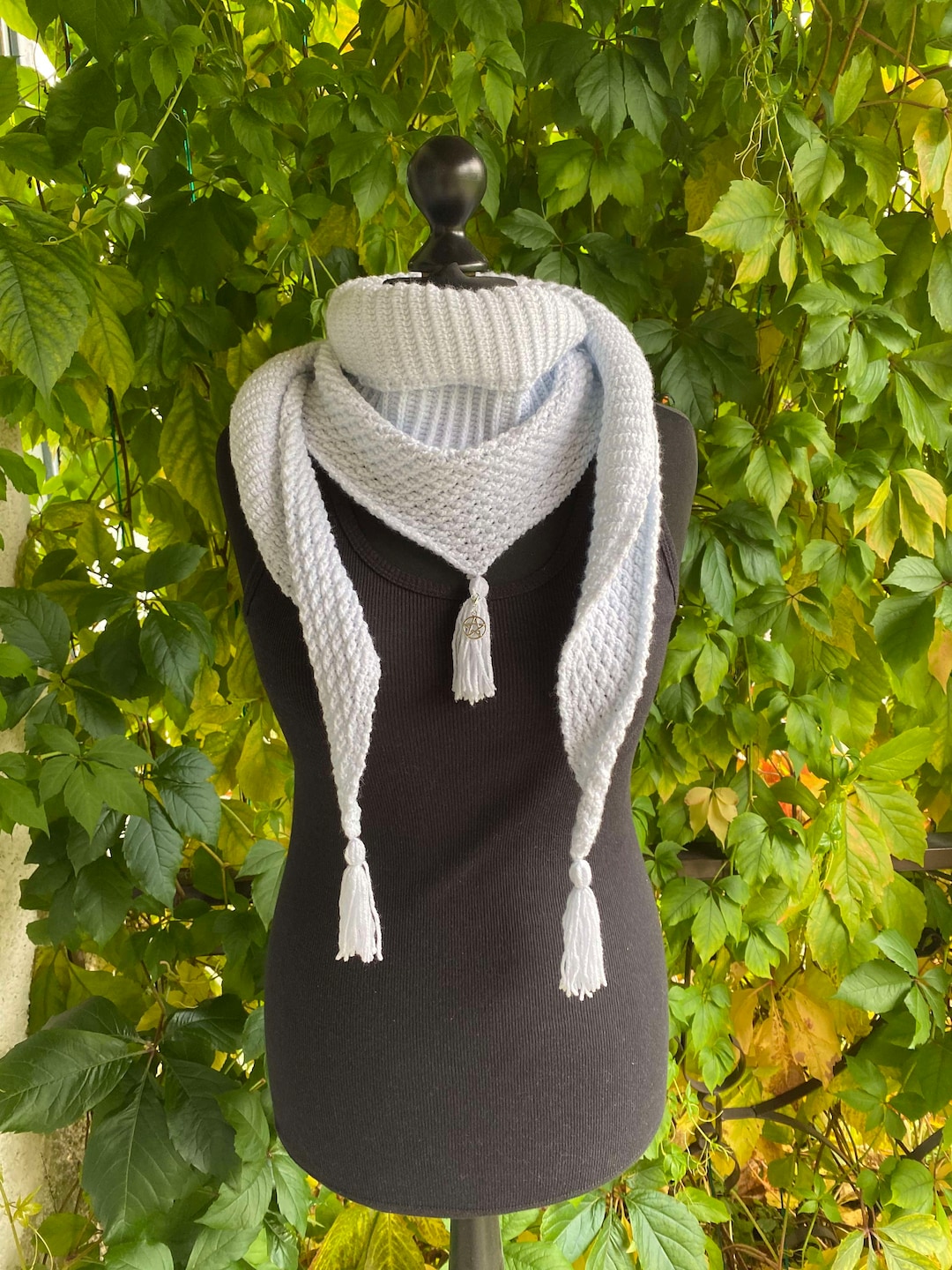 Crochet Pattern Shawl Sade German / English - Etsy