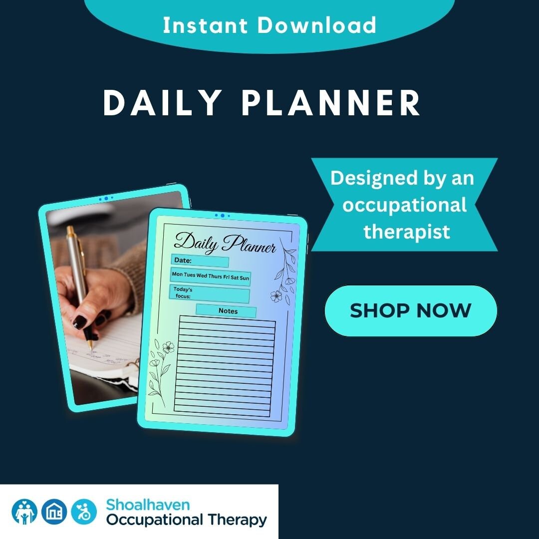 Daily Planner Designed by an Occupational Therapist - Etsy
