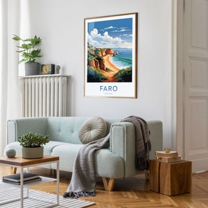 Faro Poster, Faro Digital Print Download, Faro Travel Poster, Faro Art ...