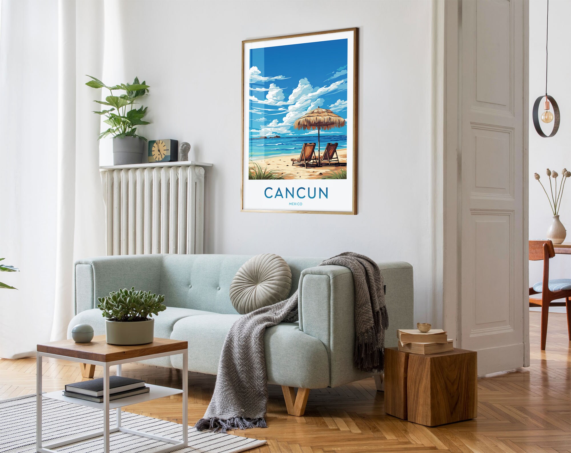 Cancun Poster, Cancun Digital Print Download Cancun Travel Poster ...