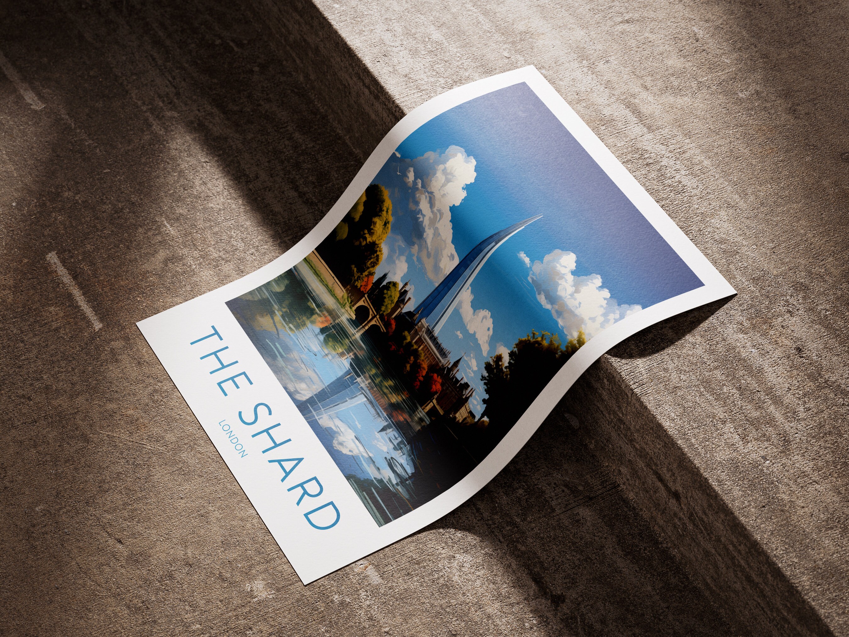 The Shard Poster, the Shard Digital Print Download, the Shard Art ...