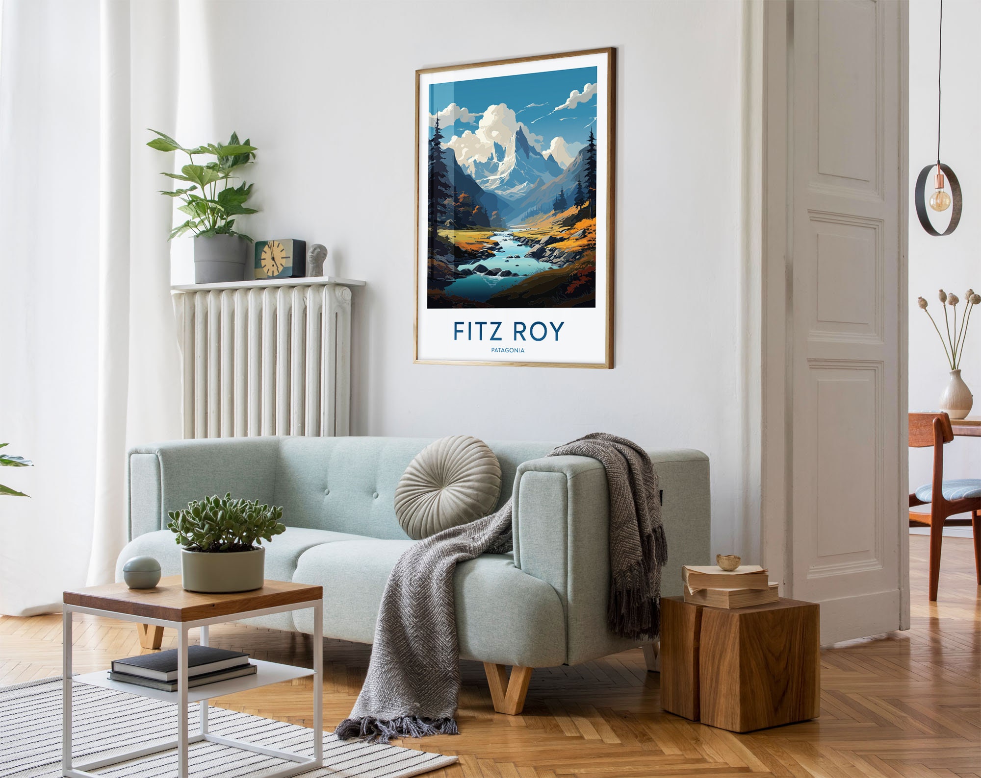Fitz Roy Patagonia Poster, Travel Art Print (digital Download) - Etsy