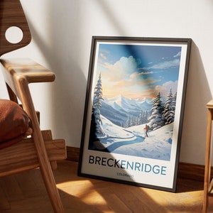 Breckenridge Poster, Breckenridge Digital Print Download, Breckenridge ...