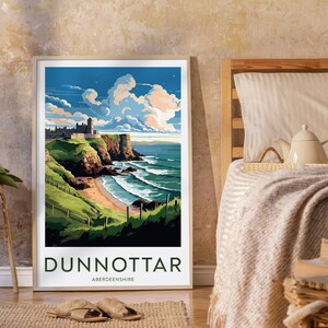 Dunnottar Castle Poster, Dunnottar Castle Digital Print Downloa ...