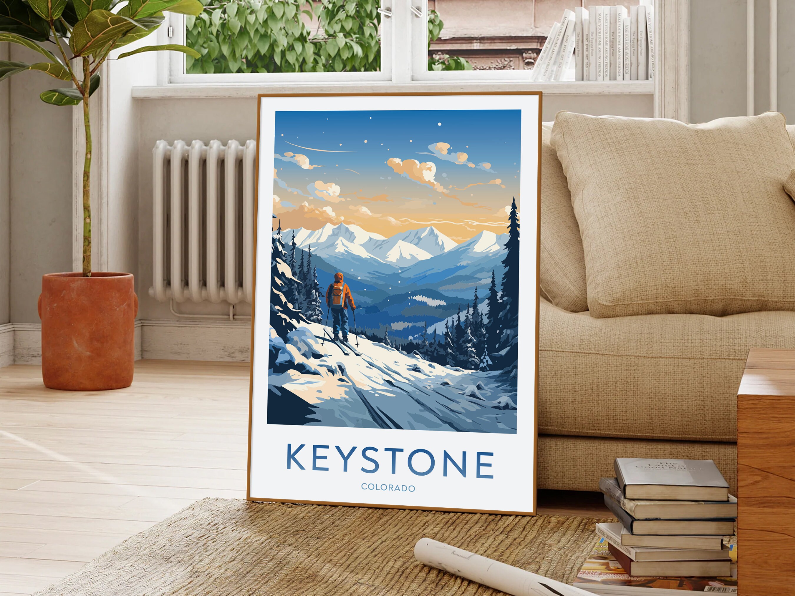 Keystone Poster, Keystone Digital Print Download, Keystone Art Bedroom ...