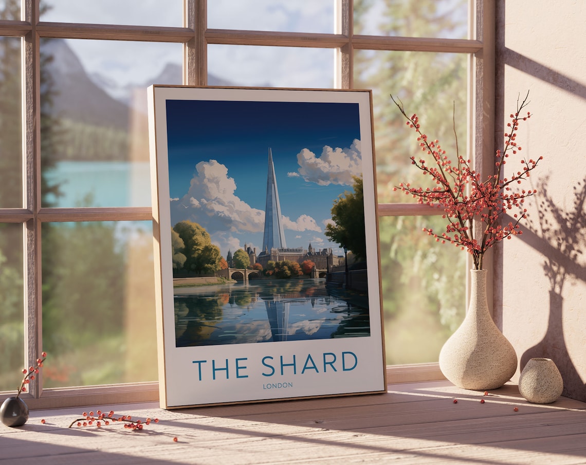 The Shard Poster, the Shard Digital Print Download, the Shard Art ...