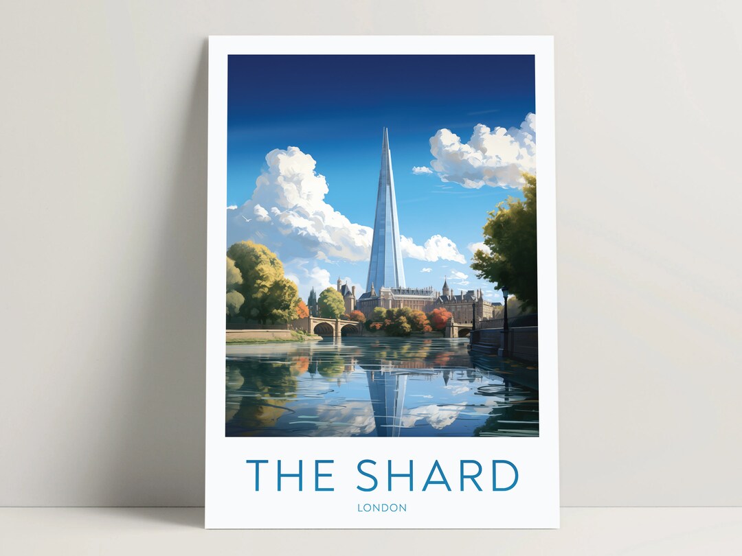 The Shard Poster, the Shard Digital Print Download, the Shard Art ...